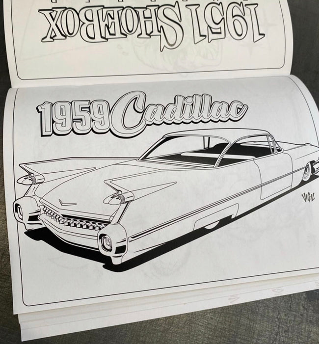 KUSTOM KOLORING BOOK – Vigil Kustom Designs